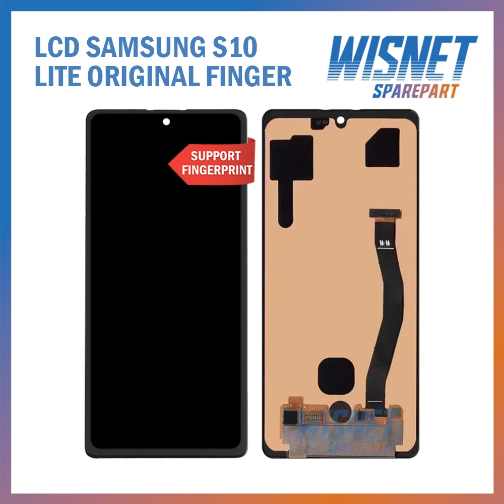 Jual Grosir LCD Samsung S10 Lite G770 FINGERPRINT ORIGINAL 100% Fullset ...