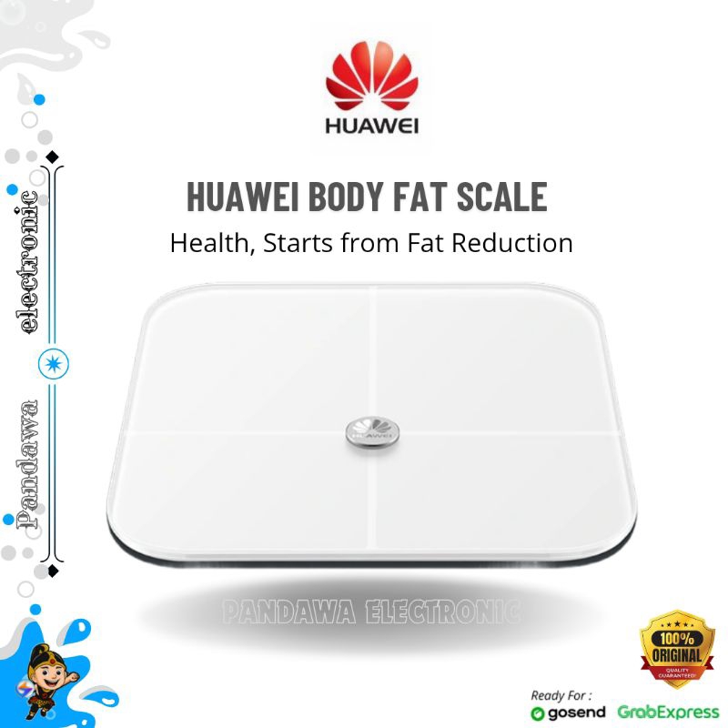 Jual Huawei Body Fat Scale Smart Scale 3 Body Indicator Timbangan badan ...