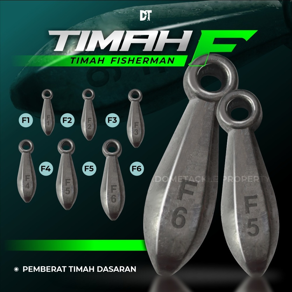 Jual Timah Pancing Jantung Fisherman Timah F 25gr 50gr 100gr 150gr ...