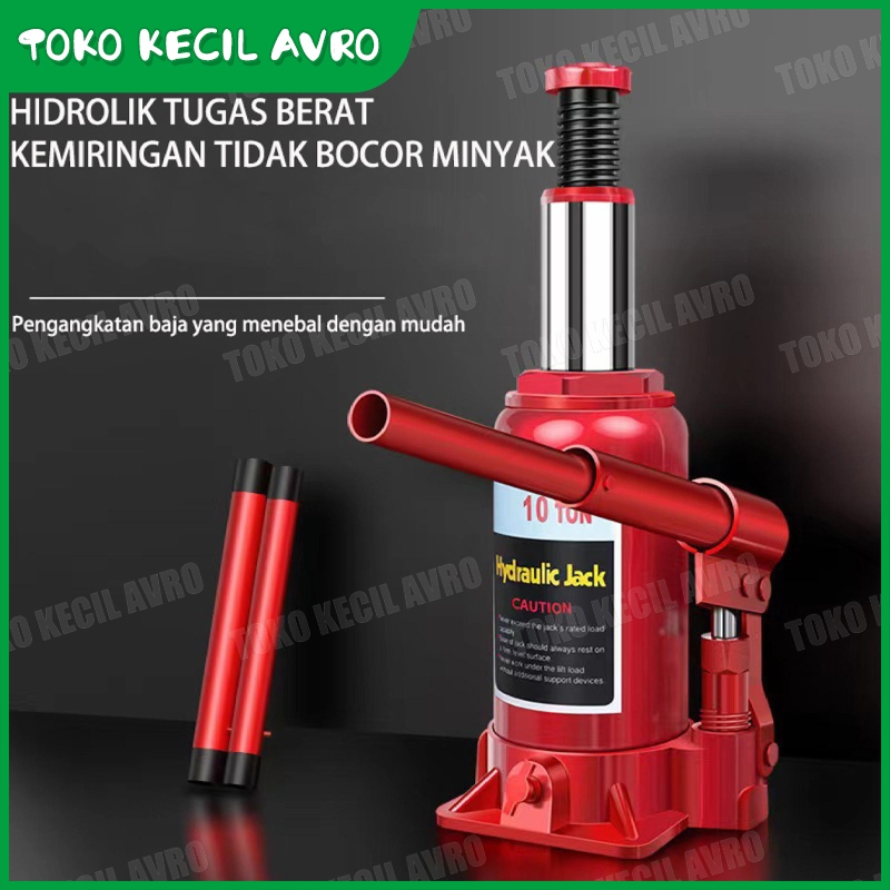 Jual 2/3/5/6/10Ton Dongkrak Botol Hydraulic Jack DILENGKAPI DENGAN ...