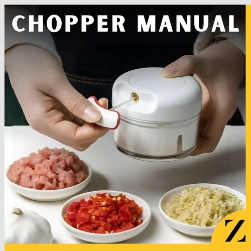 Jual Blender Manual Mini Chopper Tarik Tangan Penggiling Penghalus ...