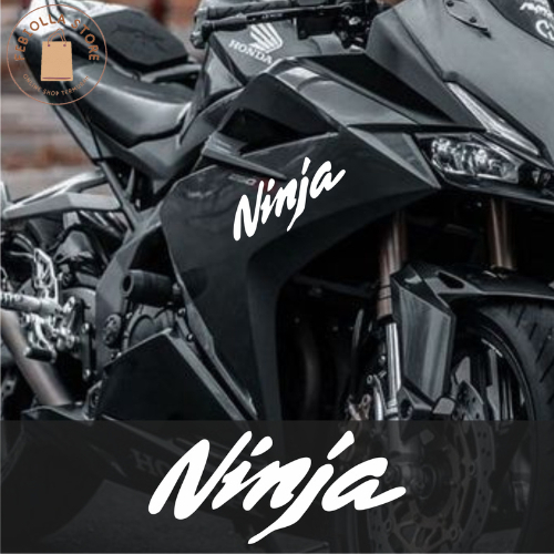 Jual Stiker Cutting Tulisan Ninja Stiker Motor Mobil Stiker Keren ...