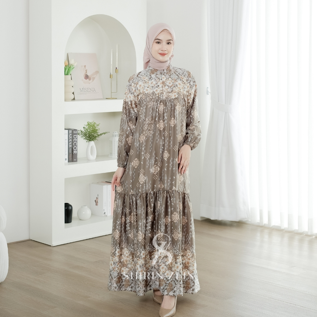 Jual Gamis Silk Premium Terbaru 2025 Elegan - ShirinZein Dress Shafira ...