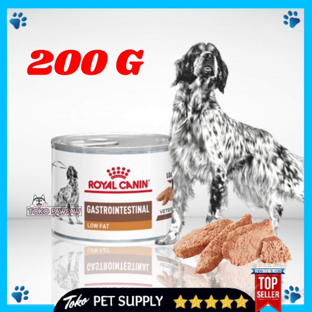 Jual ROYAL CANIN GASTRO INTESTINAL LOW FAT DOG CAN 200G Makanan Kaleng ...