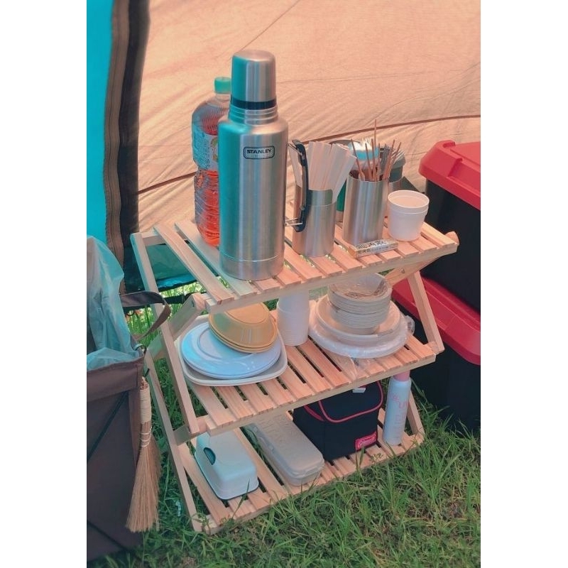 Jual Rak Lipat Camping Rak Sepatu Rak Tanaman Rak Display Rak Kayu ...