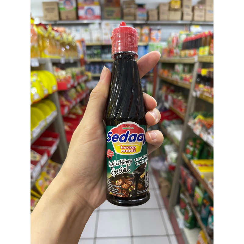 Jual kecap manis sedaap kedelai hitam spesial 135ml - kecap sedaap ...