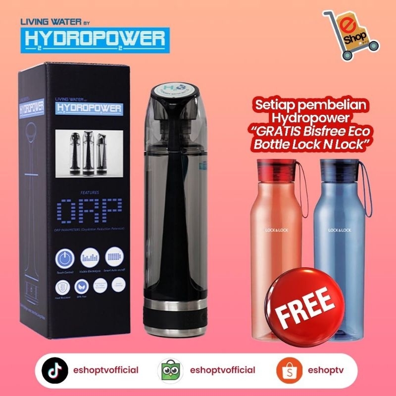 Jual Tumbler air Hidrogen dengan mesin Electrolysis/Botol air ...