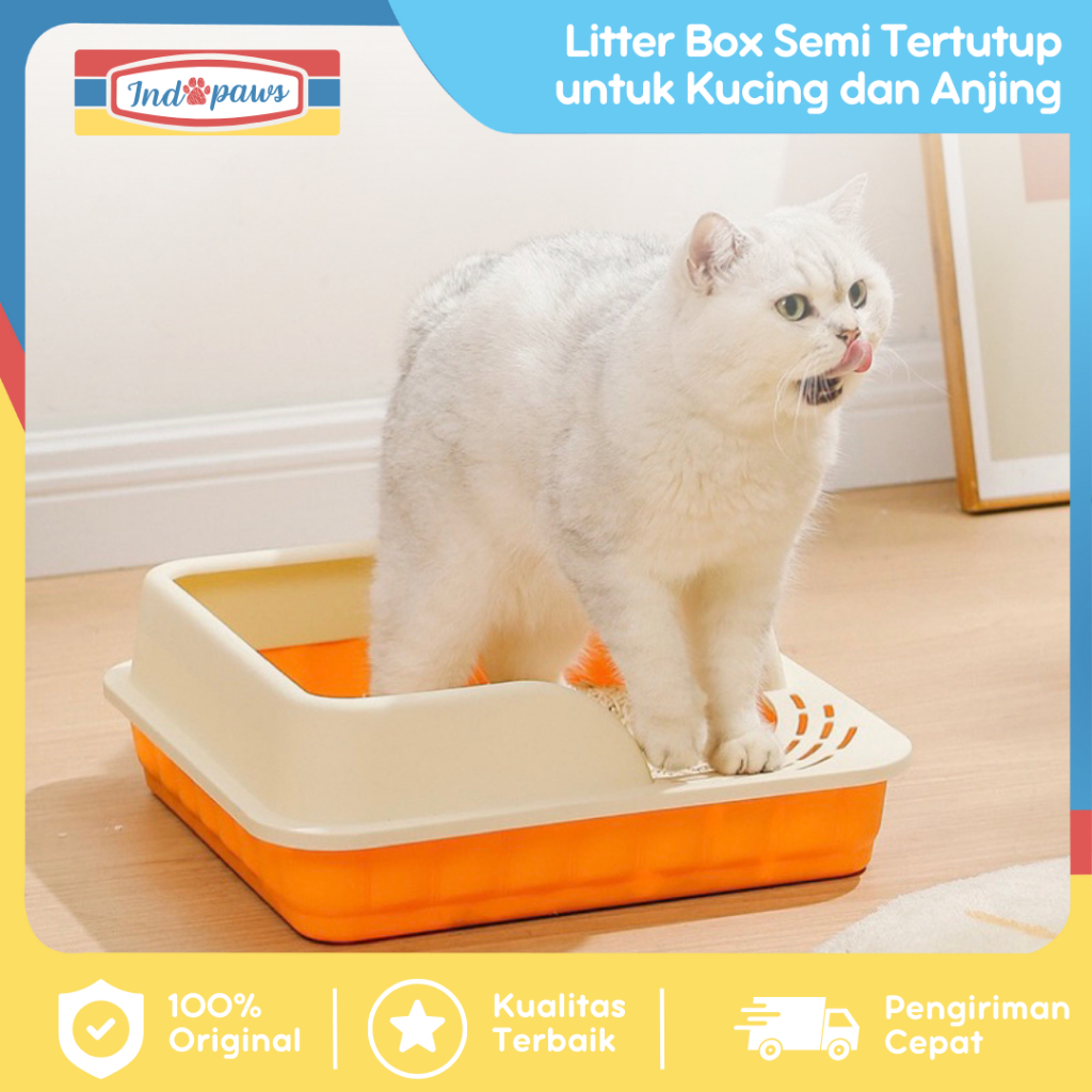 Jual Bak Pasir Kucing- Tempat Pup Kucing - Cat Liter Box Terbaik ...