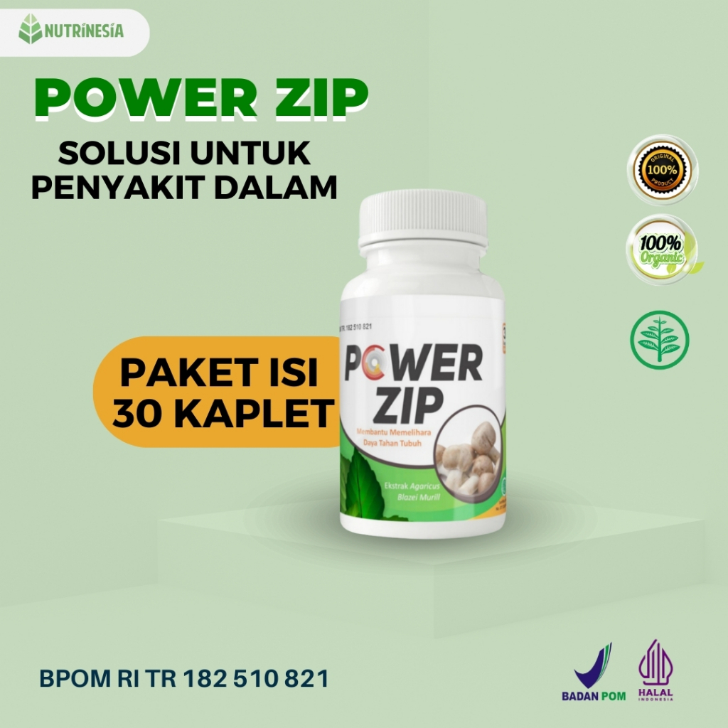 Jual Power Zip - 100% Original Resmi BPOM - Meningkatkat Daya Tahan ...