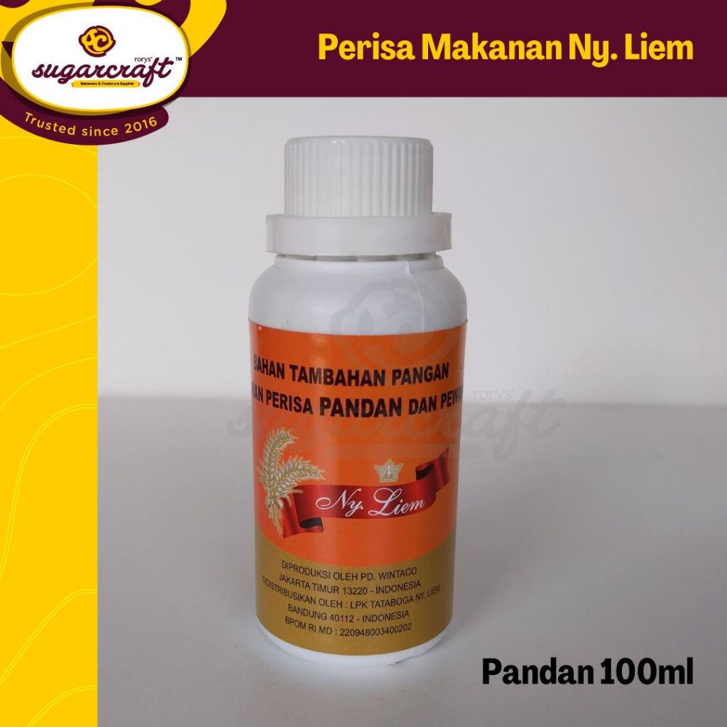 Jual Perisa/pasta kue Ny. Liem Pandan 100ml | Shopee Indonesia