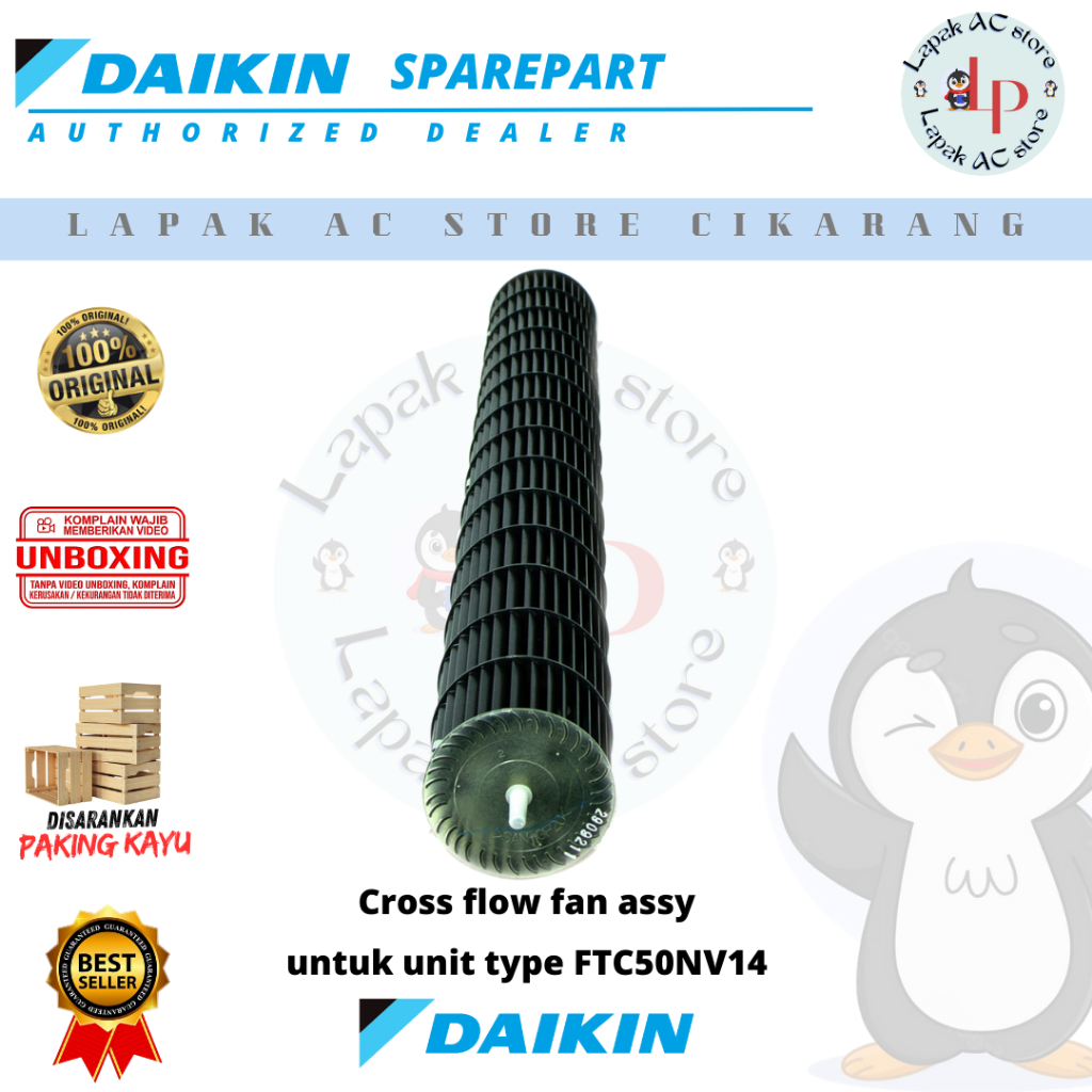 Jual Blower Indoor AC DAIKIN Thailand 2 PK FTC50NV14 | Shopee Indonesia
