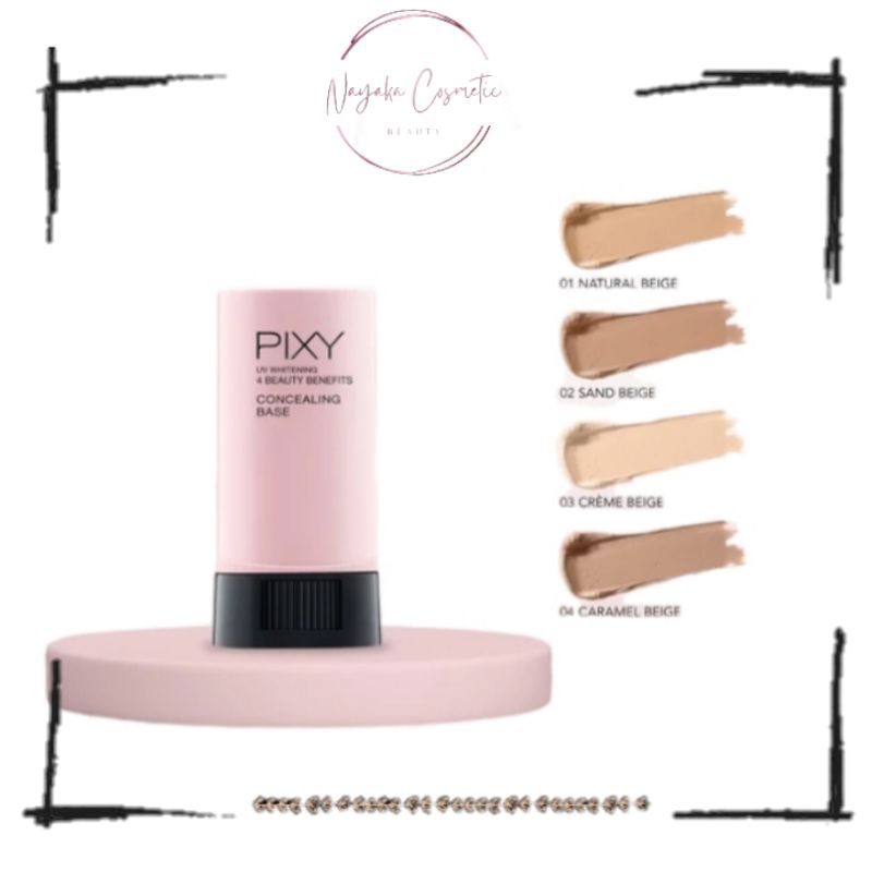 Jual PIXY CONCEALING BASE (UV WHITENING 4 BEAUTY BENEFITS) | Shopee ...