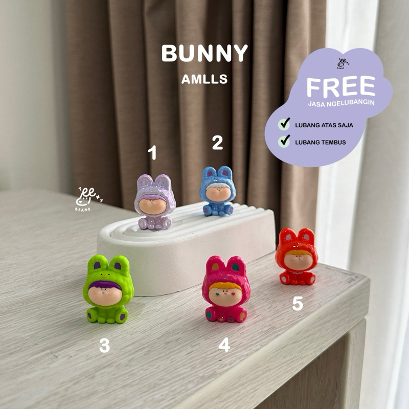 Jual Karakter Selected Bunny AMLLS | Free Lubang Blind Box Kacang ...