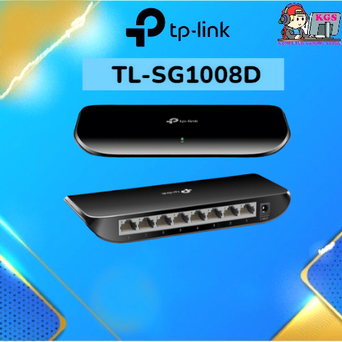 Jual TP-Link TL-SG1008D 8-Port Gigabit Plug & Play 10/100/1000Mbps ...
