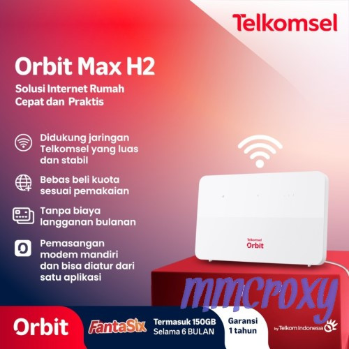 Jual Telkomsel Orbit Max H2 B636 Modem WiFi 4G High Speed LTE Cat 13 ...
