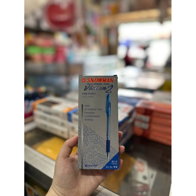 Jual Snowman V2 Pen Blue Ink | Shopee Indonesia