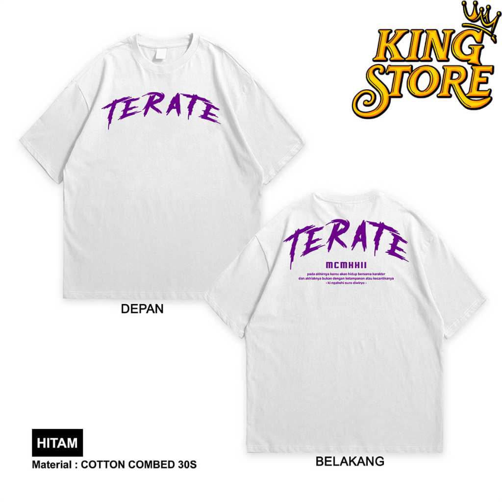 Jual KAOS TERATE SIMPEL DISTRO KEREN KAOS PSHT TERBARU SIMPLE PRIA ...