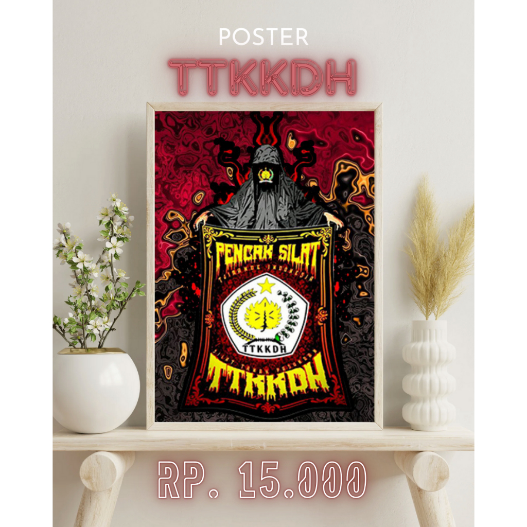 Jual POSTER PENCAK SILAT TTKKDH UKURAN A3 TIDAK TERMASUK BINGKAI ...