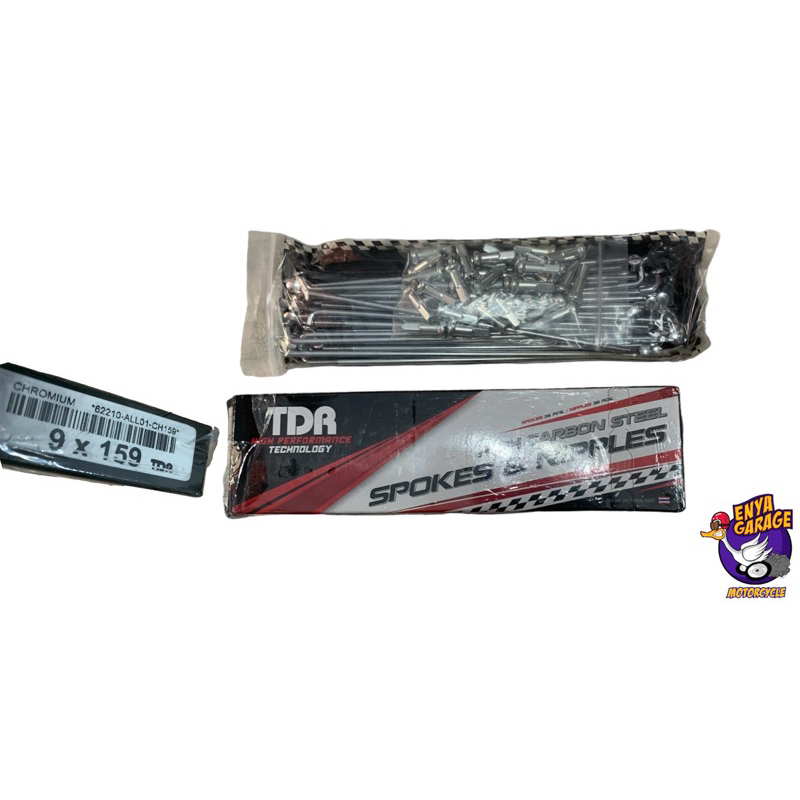 Jual Jari jari ruji TDR 9x159 ring 17 - 9x172 ring18 honda win astrea ...