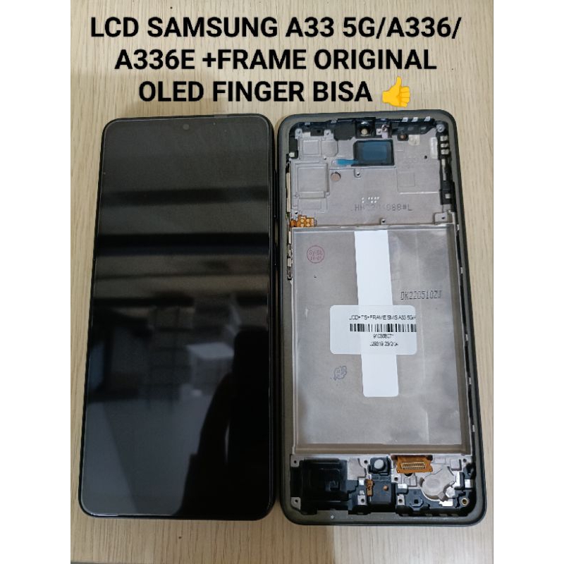 Jual LCD TOUCHSCREEN SAMSUNG A33 5G / A336/A336E +FRAME +PACKING BUBBLE ...