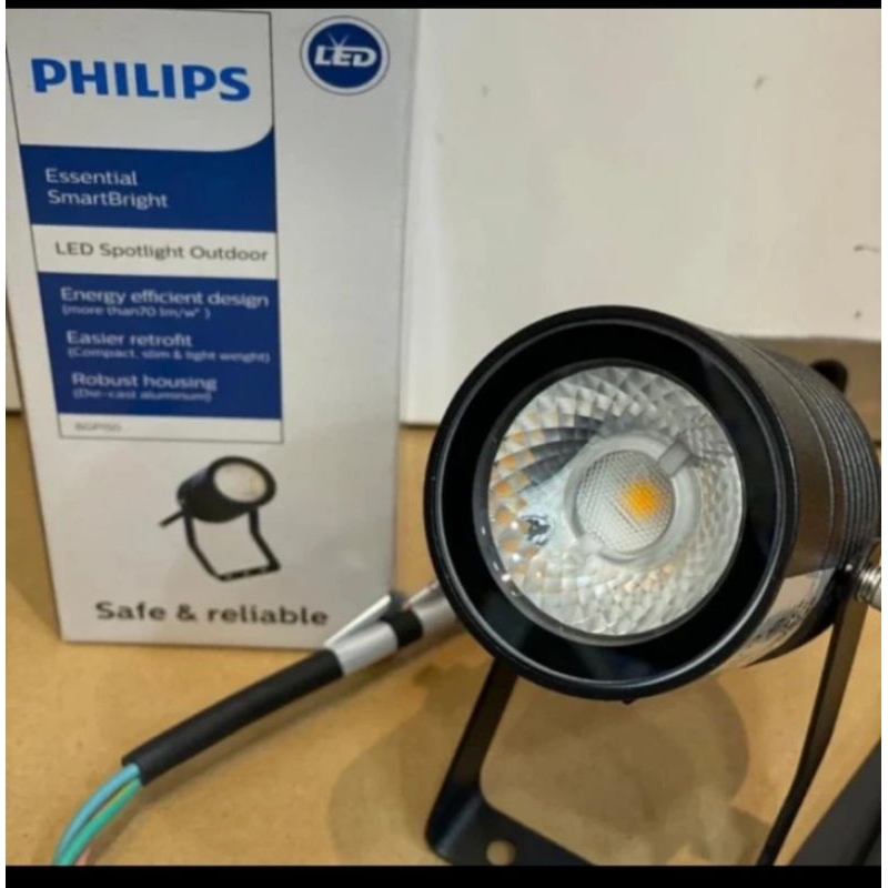 Jual lampu sorot taman LED PHILIPS 8W aoutdoor | Shopee Indonesia