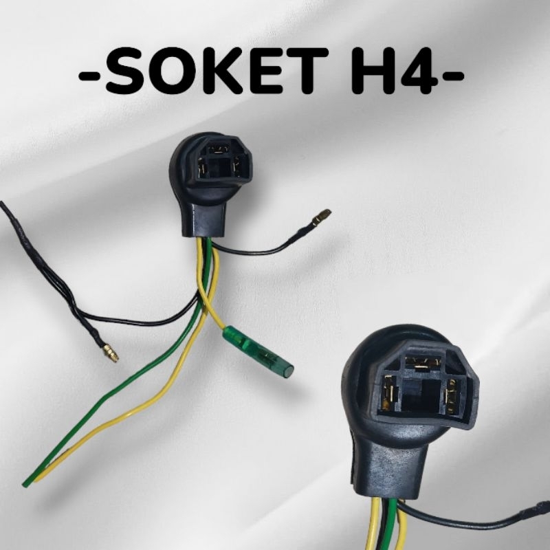 Jual Fitting Socket Lampu Depan H4 Original | Shopee Indonesia