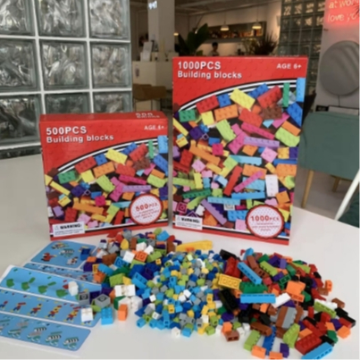 Jual SNI MAINAN ANAK 500&1000PCS Building Block Mainan Edukasi Mainan ...