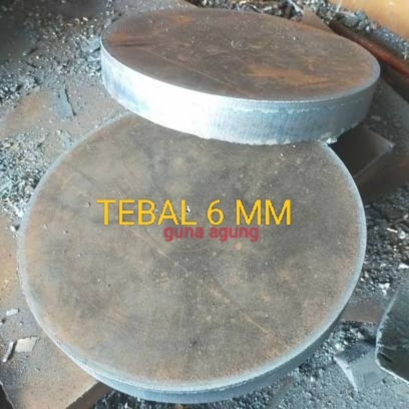 Jual PLAT BESI KAPAL TEBAL 6 MM DIAMETER 10-25 CM | Shopee Indonesia