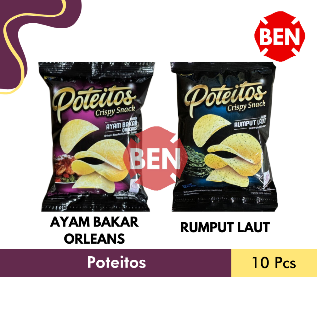 Jual Poteitos AYAM BAKAR ORLEANS / BBQ / RUMPUT LAUT / SAMBAL DAUN ...
