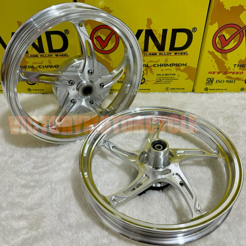Jual velg racing vnd new speed aerox 185x14 & 215x14 aerox155 / all new ...