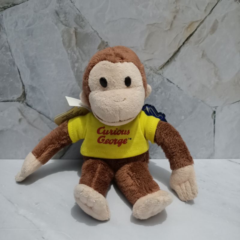 Jual Boneka & Ganci/keychain Monyet Original Curious George Applause ...
