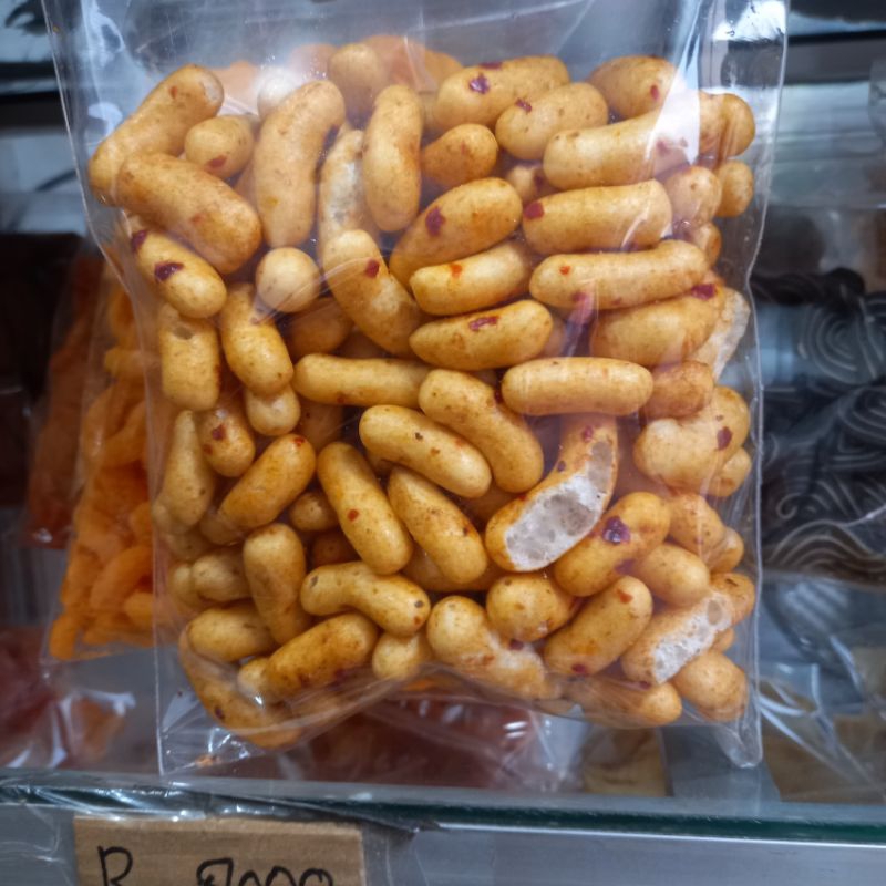 Jual KERUPUK PILUS IKAN PEDAS RUJAK CEMILAN KILOAN | Shopee Indonesia