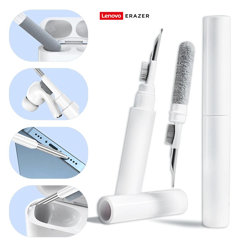 Jual ERAZER 3 in1 TWS Earbuds Cleaning Brush Earphone Cleaner Multi ...