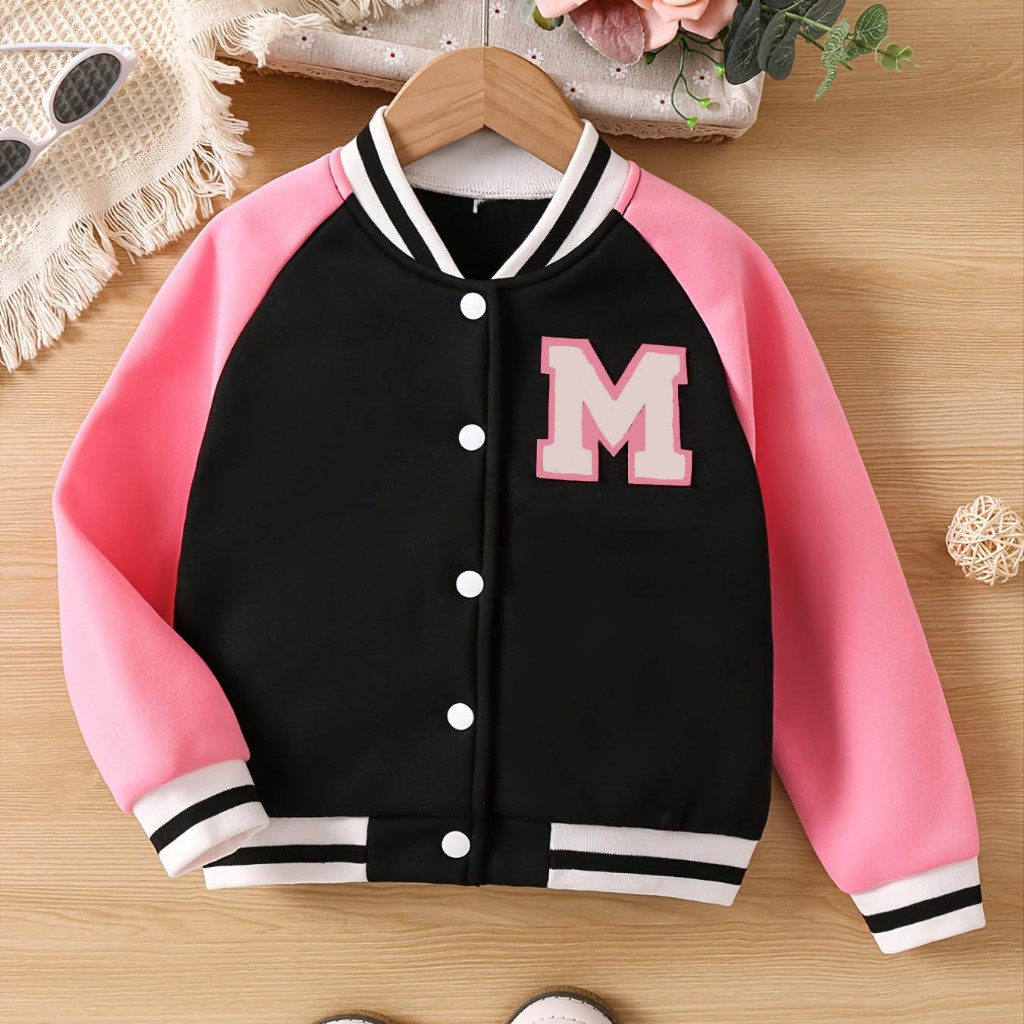 Jual Jaket Varsity Baseball Anak Perempuan Laki Laki 1 2 3 4 5 6 7 8 9 ...