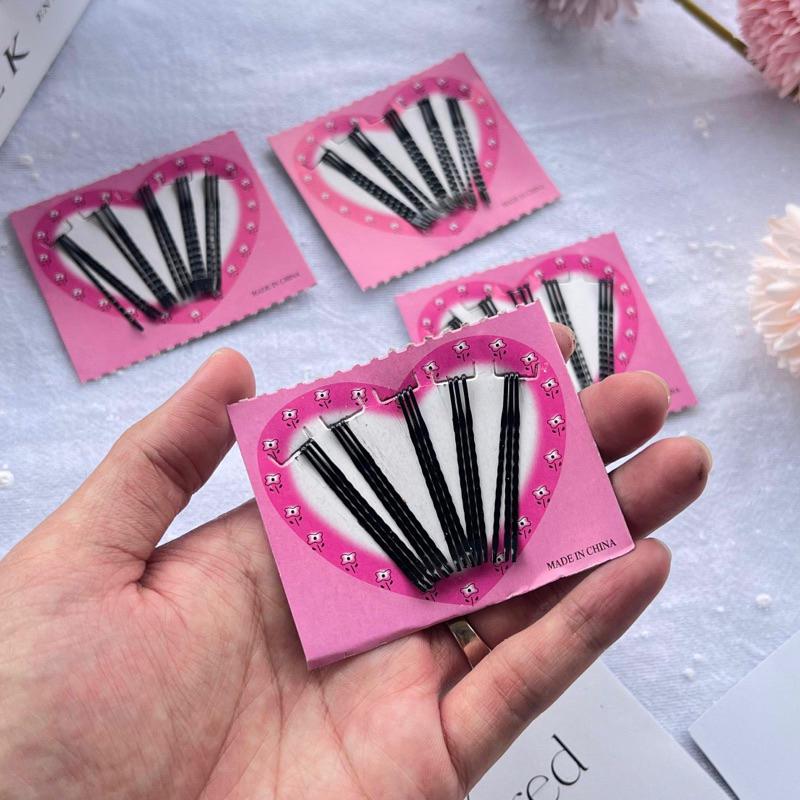 Jual jepit lidi set 15pcs / jepit lidi /jepit rambut | Shopee Indonesia