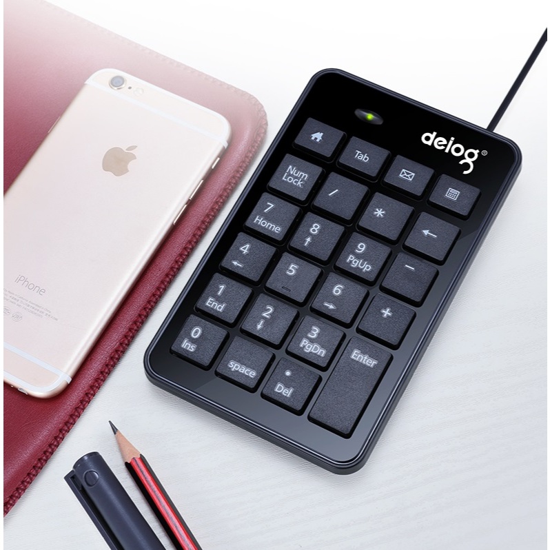 Jual Keyboard Numpad Numeric Keypad Wired DY-900 USB Numerik Keyboard ...