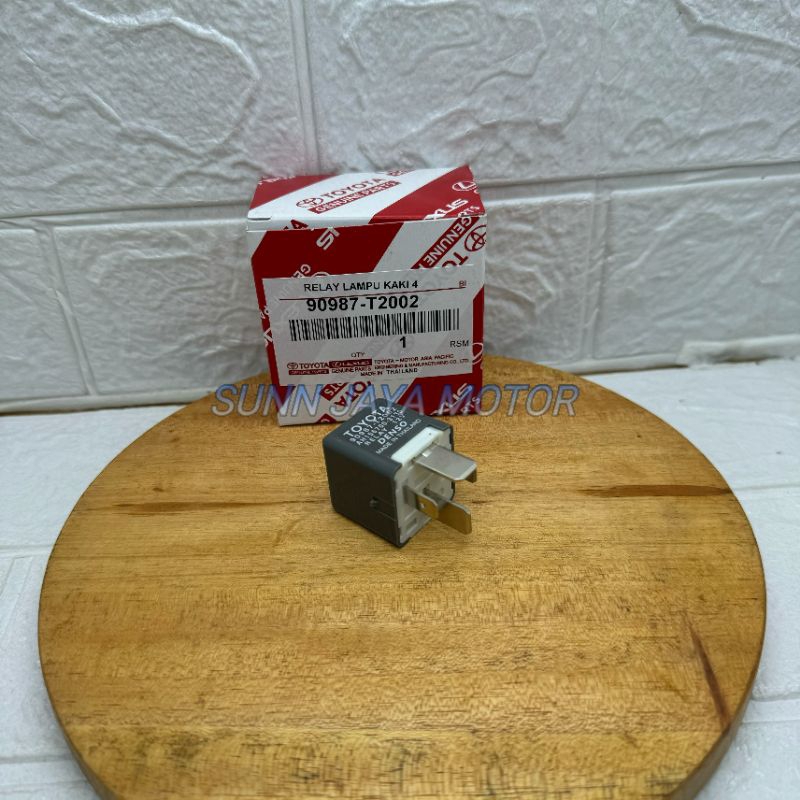 Jual RELAY LAMPU 12V 12VOLT KAKI 4 TOYOTA AVANZA INNOVA FORTUNER HILUX ...