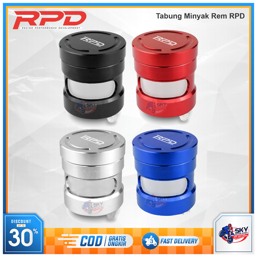 Jual Tabung Minyak Rem RPD Brake Fluid Tank All Motor Universal ...