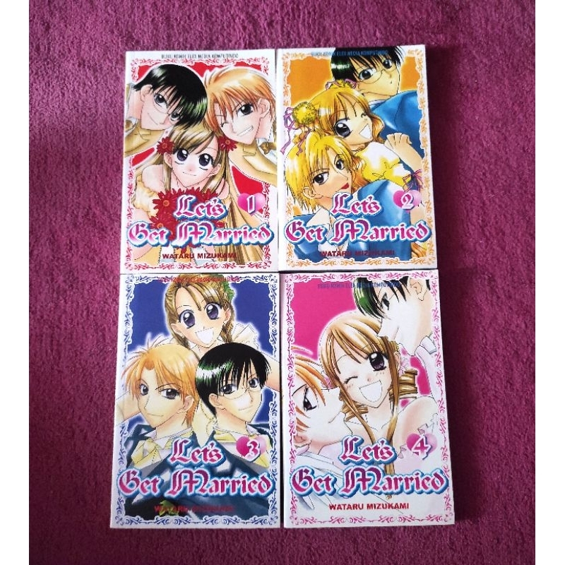 Jual Komik Let's get married 1-4 tamat (Wataru Mizukami) | Shopee Indonesia