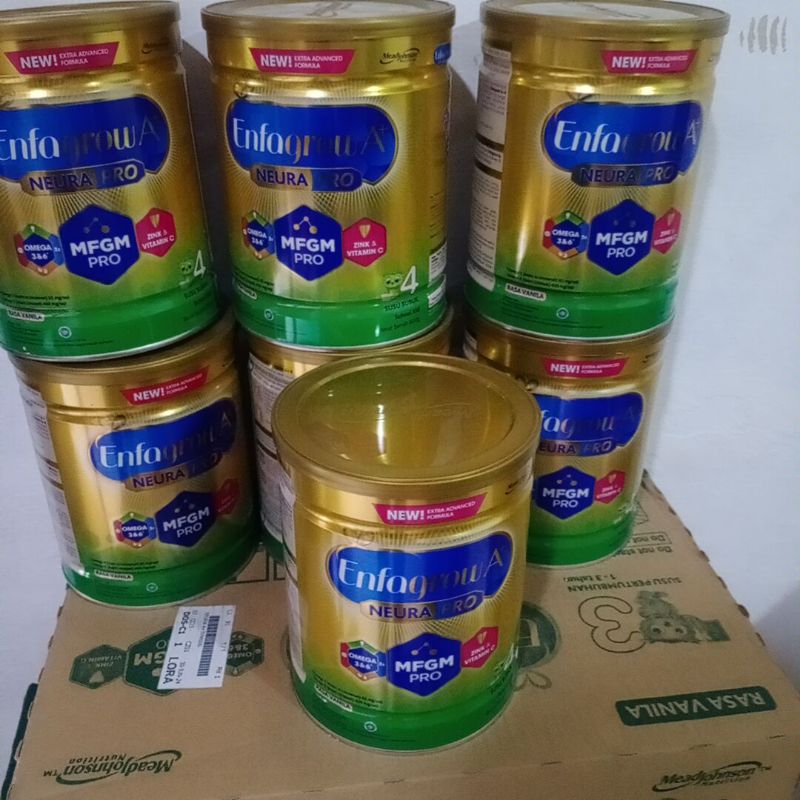 Jual Enfagrow A+ 4 susu vanila tin 800g | Shopee Indonesia