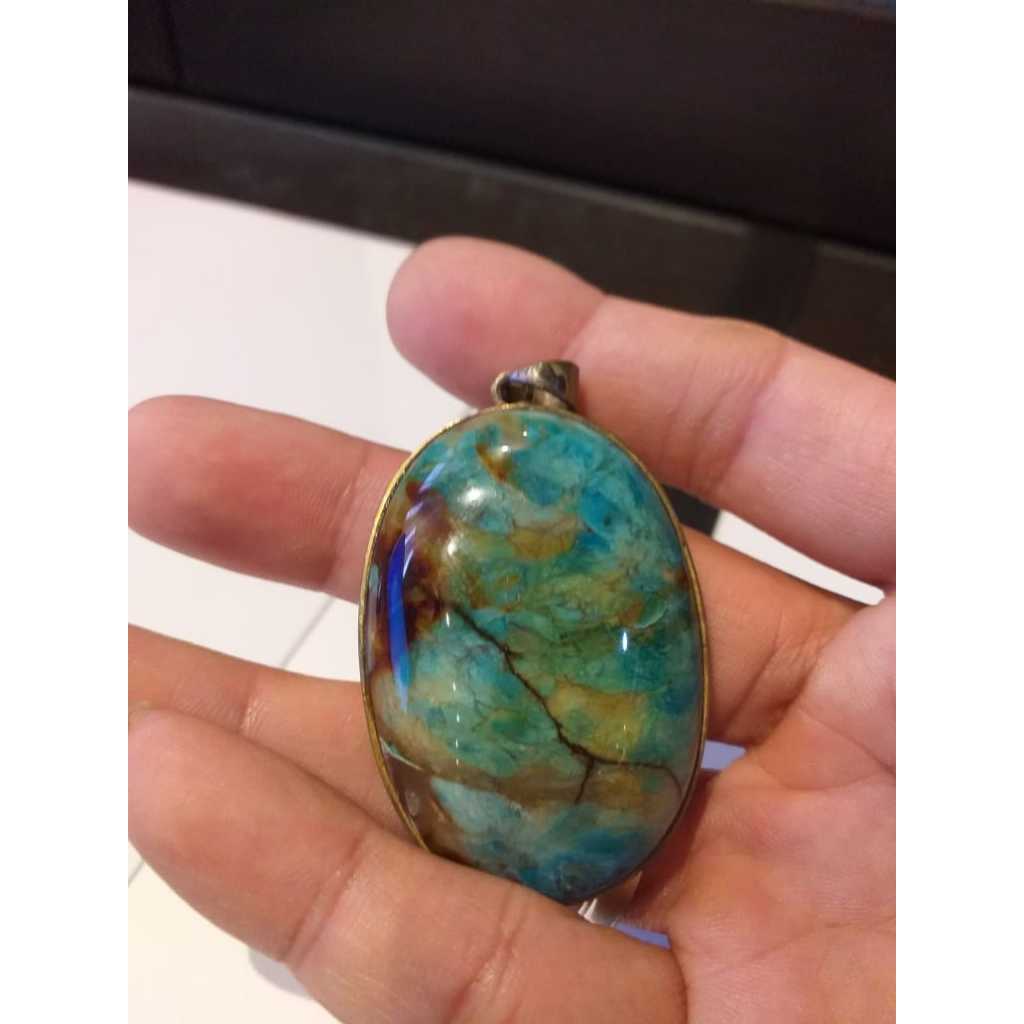 Jual Liontin Batu Gambar Abstrak 1 - Natural | Shopee Indonesia