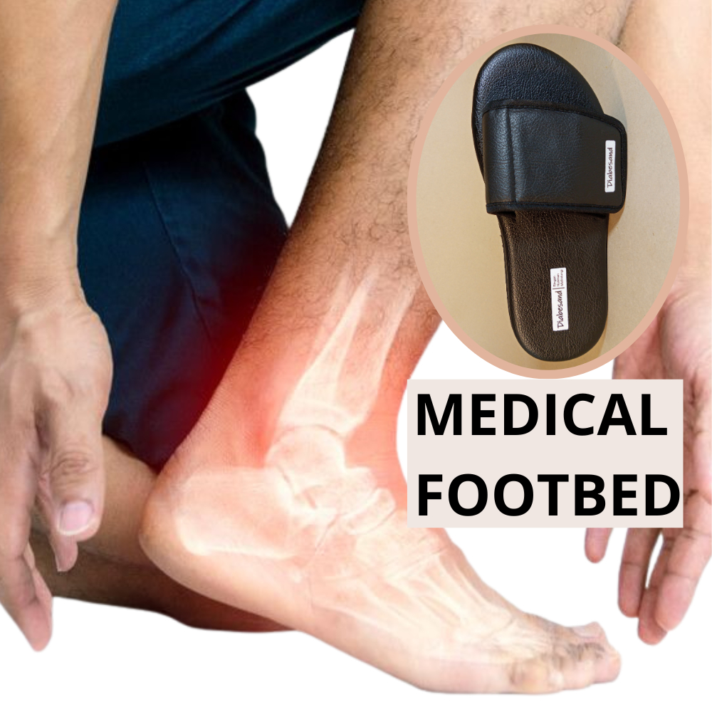 Jual Sandal Pria Slop Adjustable Tebal Ringan Nyaman Sendal Diabetes ...
