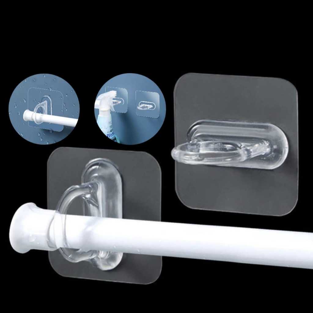 Jual Bracket tiang bracket lem perekat perabot tempel dinding kaca ...