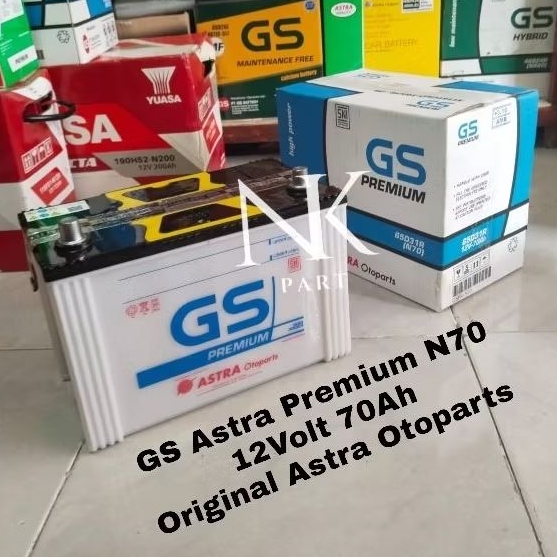 Jual Aki Mobil Isuzu Truk Elf NHR 55, DMax GS Astra Premium N70 70Ah ...
