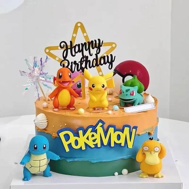 Jual TOPPER ACTION FIGURE POKEMON/CAKE TOPPER MINIATUR POKEMON DEKORASI ...