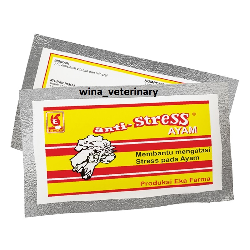 Jual OBAT ANTI-STRESS AYAM JAGO OBAT VITAMIN ANTI STRESS AYAM JAGO ...
