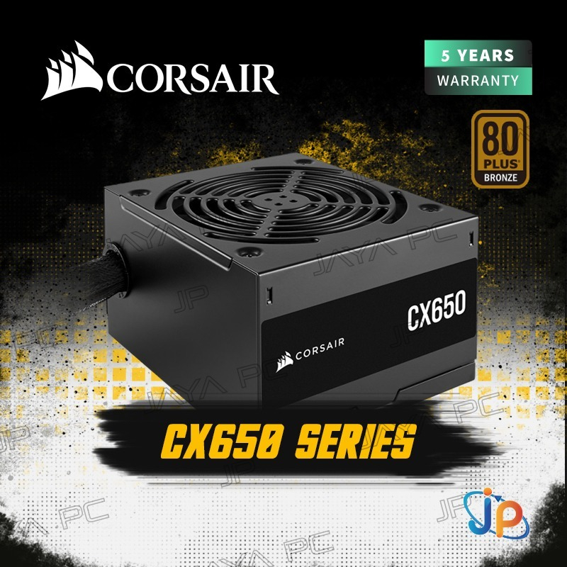Jual Corsair CX650 650W PSU - Power Supply 650 Watt 80+ Bronze | Shopee Indonesia