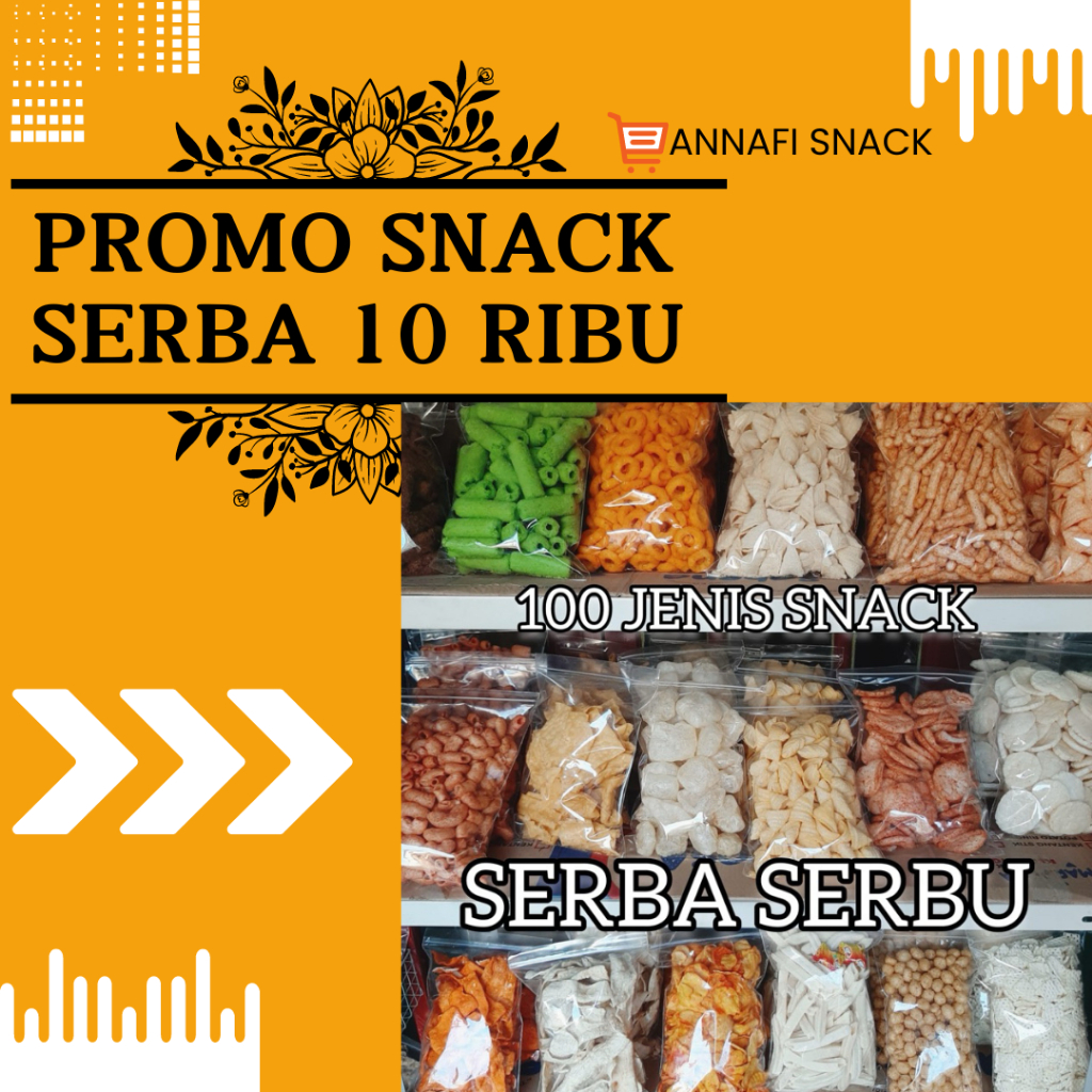 Jual PROMO SERBA 10RB SNACK KERIPIK KACANG DLL | Shopee Indonesia