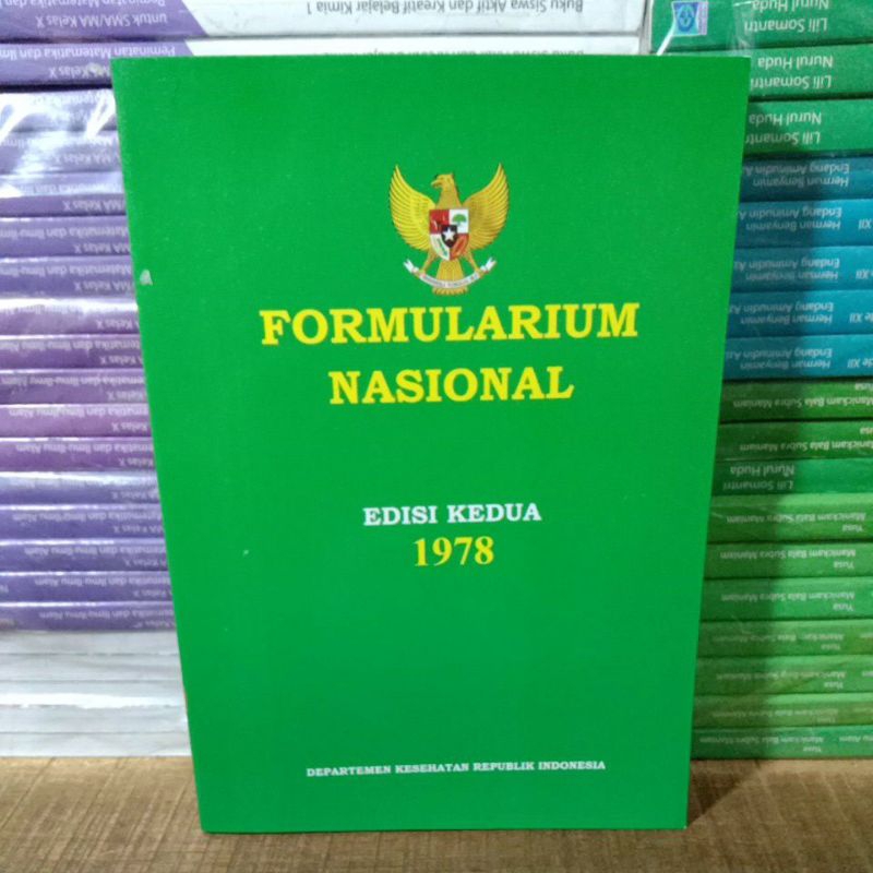 Jual Buku FORMULARIUM NASIONAL EDISI KEDUA 1978. | Shopee Indonesia