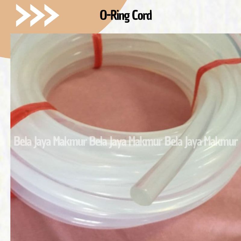 Jual O-Ring Cord Selang Silikon Padat Tebal 6mm/Silicone Tube Rod ...